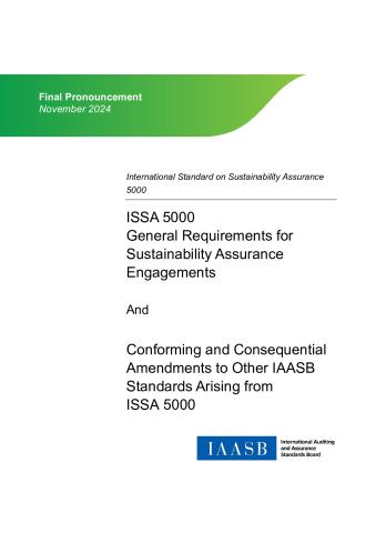 International Standard on Sustainability Assurance 5000, General ...